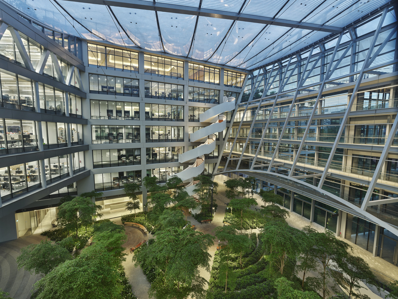Sustainable Office Campus Design: A Closer Look at Surbana Jurong Campus by Safdie Architects ...