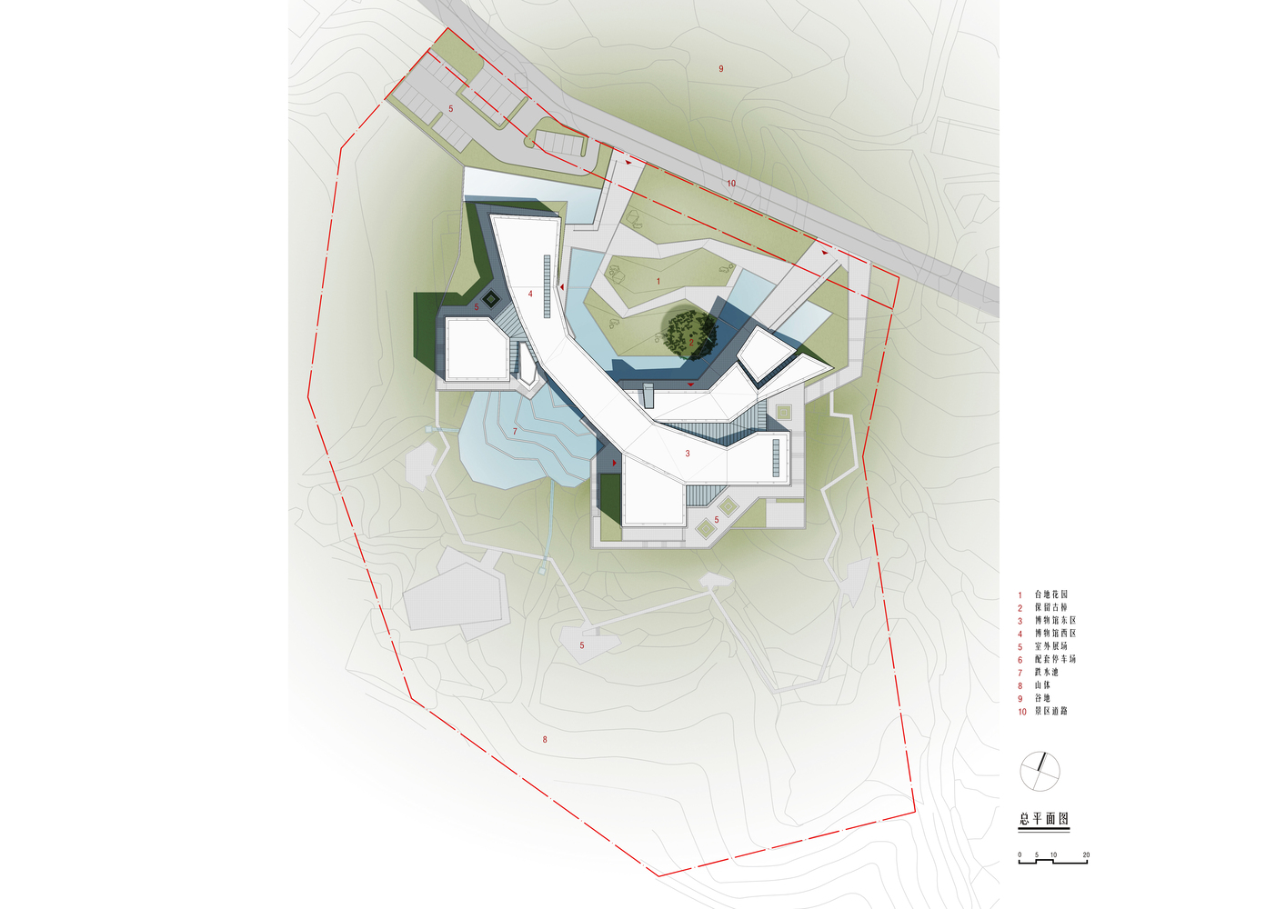 Geological Architecture Design at Sanqingshan Geological Museum ...