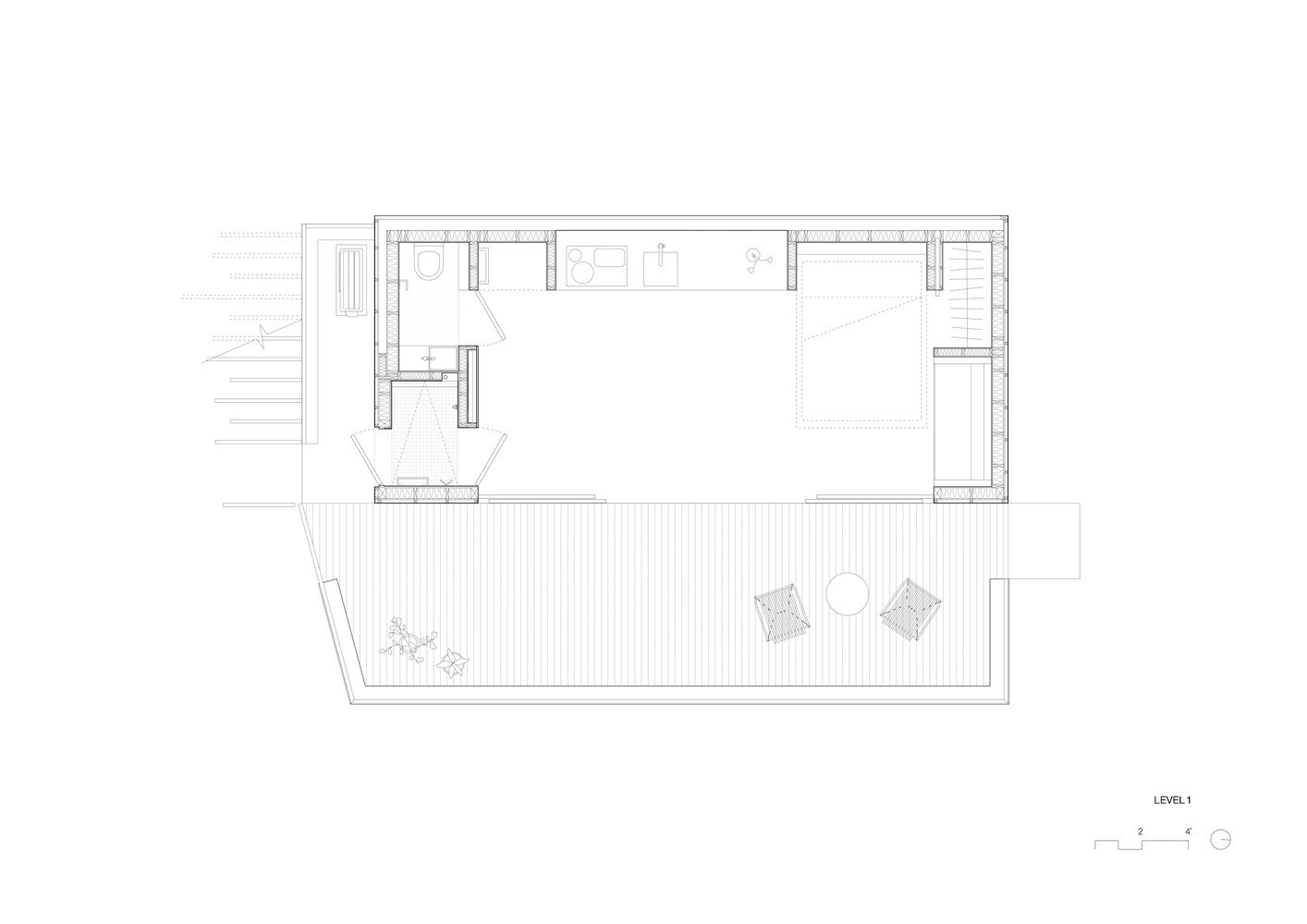 Small Footprint Architecture: Maximizing Space with Crest Guesthouse by ...