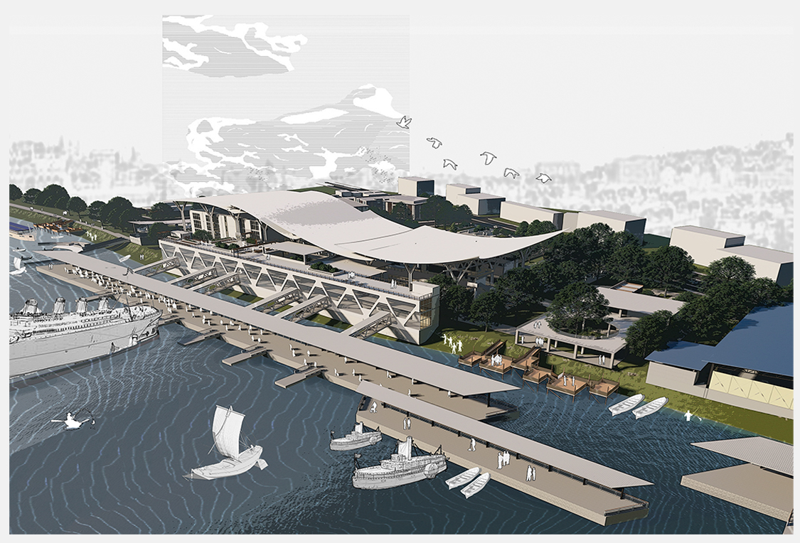 Reimagining River Port | Landscape Design Design Process