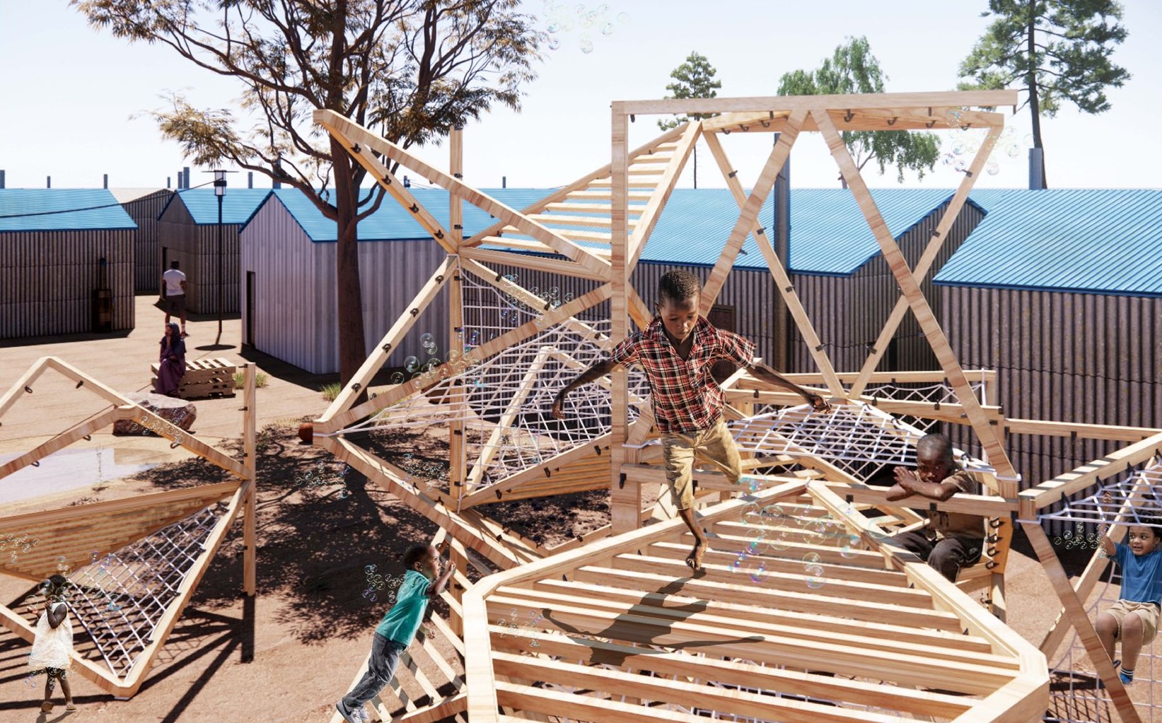 DreamScape: Building Hope Through Modular Playgrounds for Refugee ...