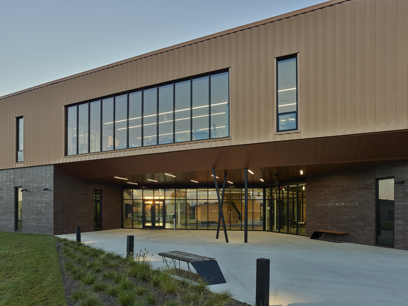 Sustainable Elementary School Design: England Elementary School by ...