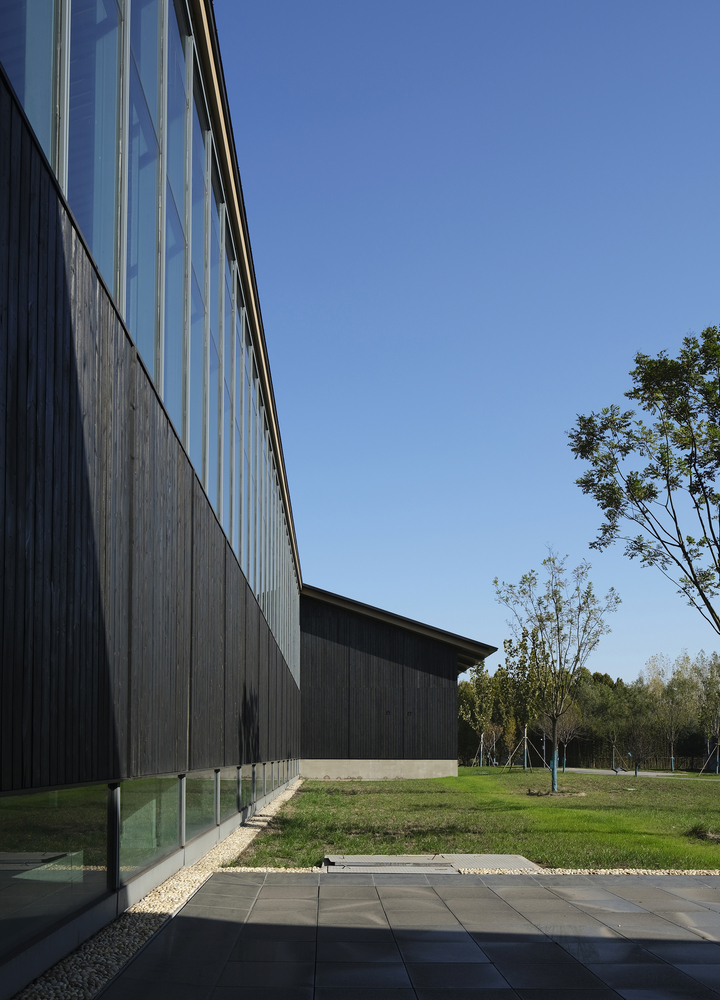 Modern Swimming Pool Architecture Design: Xiangfen Xingyuan Swimming ...