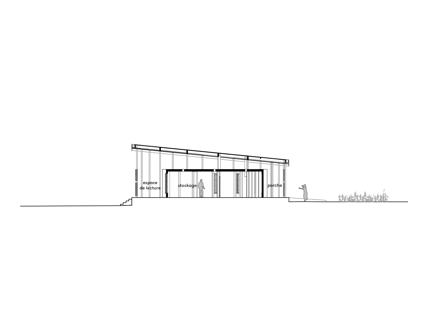 Sustainable Library Design in Senegal: Guiré Yéro Bocar Library by ...