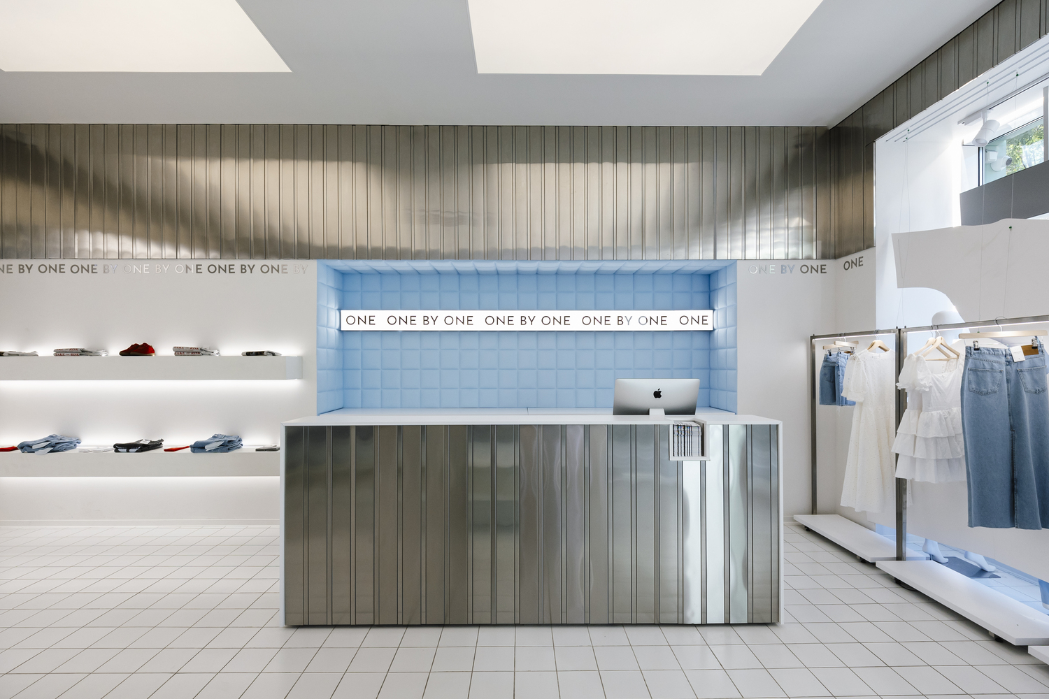 Innovative Retail Showroom Design: One by One Flagship Showroom by ...