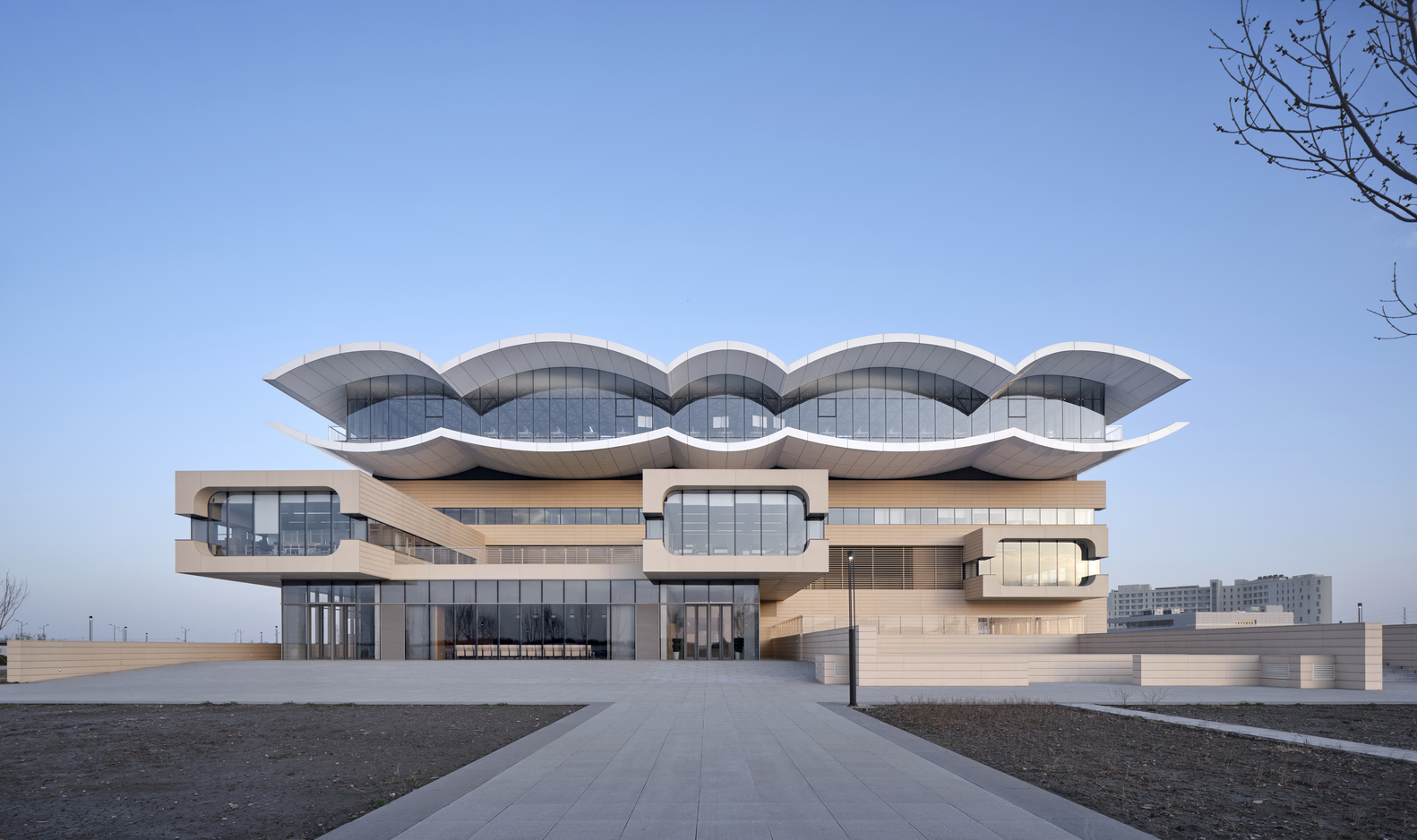 Modern Library Architecture: The Innovative Design of CAUC’s New ...