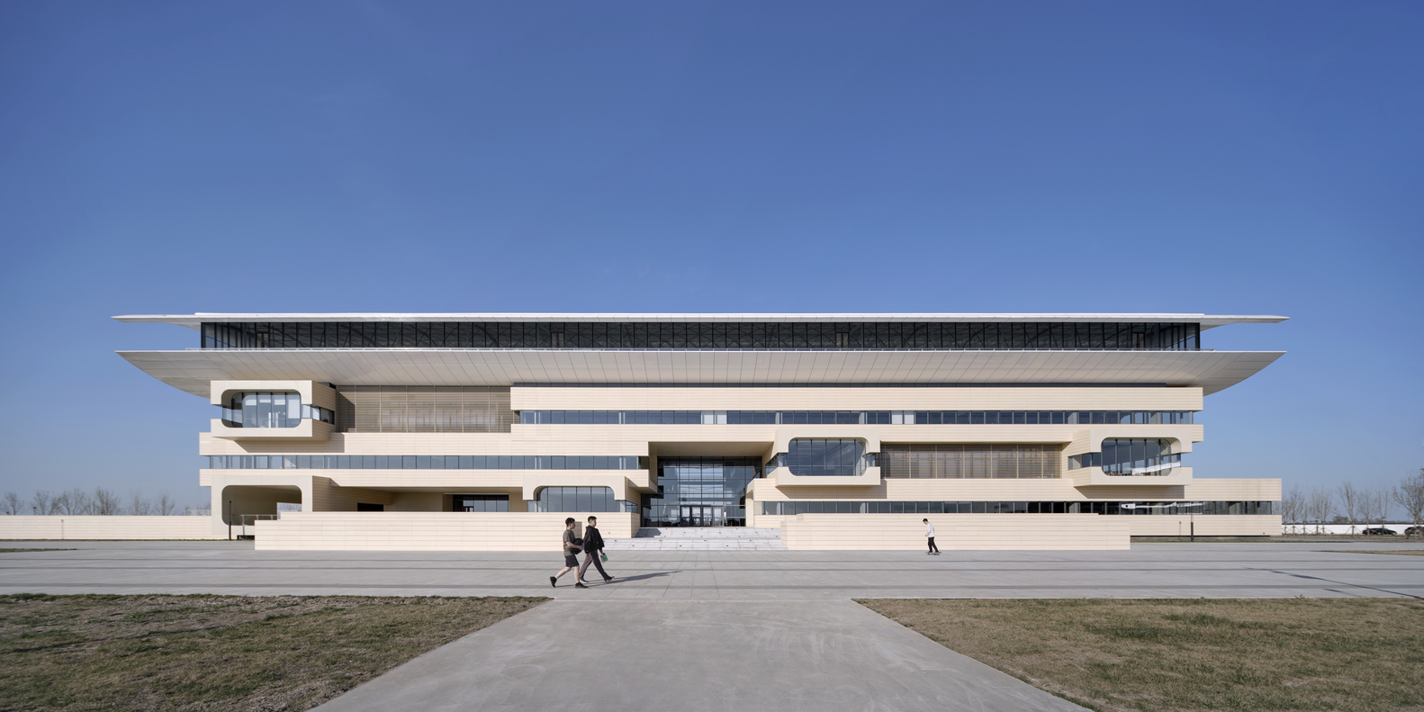 Modern Library Architecture: The Innovative Design of CAUC’s New ...