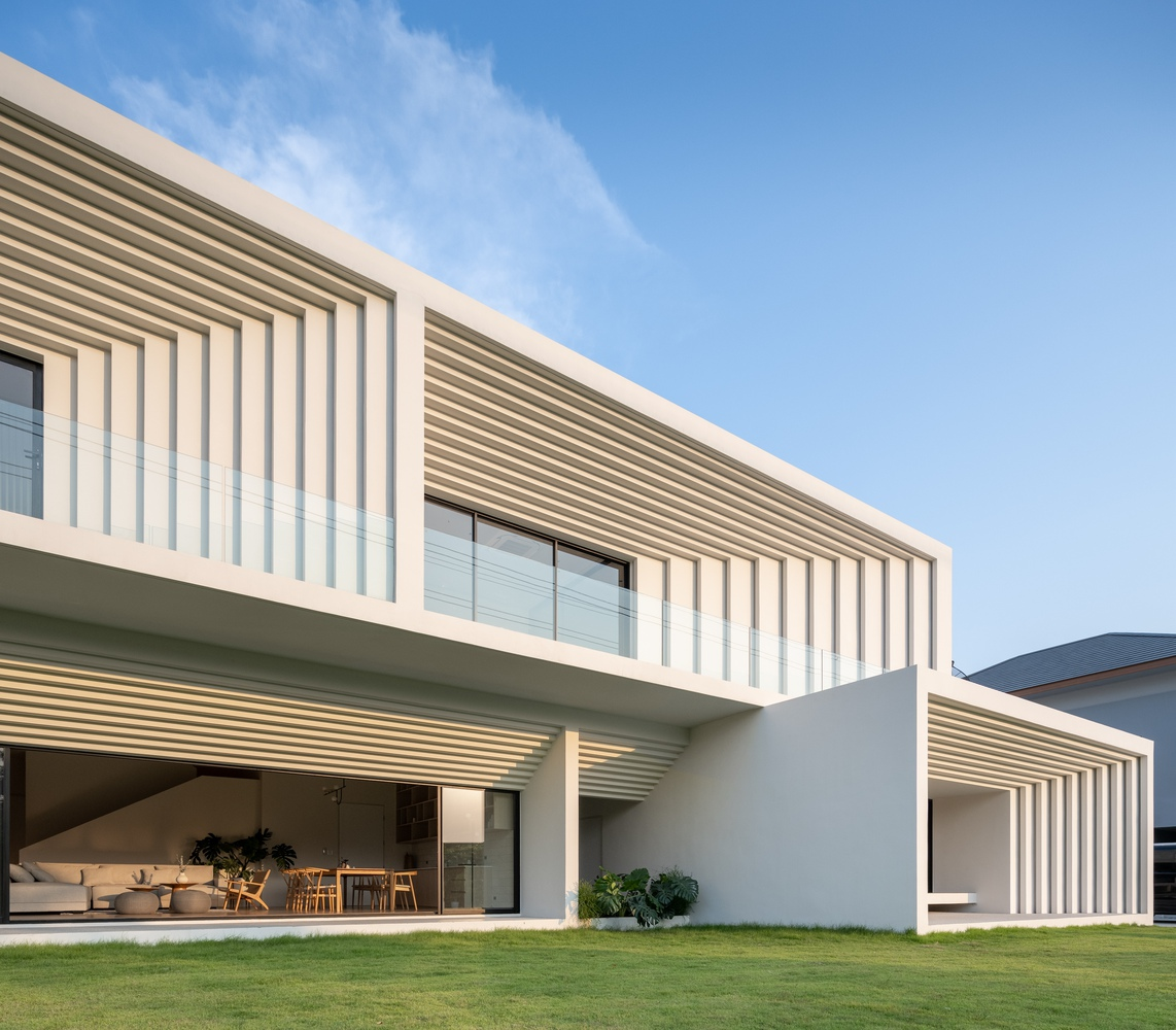 Modern Multi-Generational Home Design: The Recessed Residence by ...