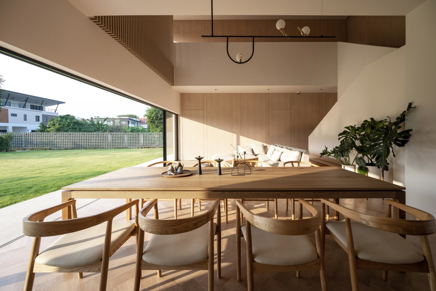 Modern Multi-Generational Home Design: The Recessed Residence by ...