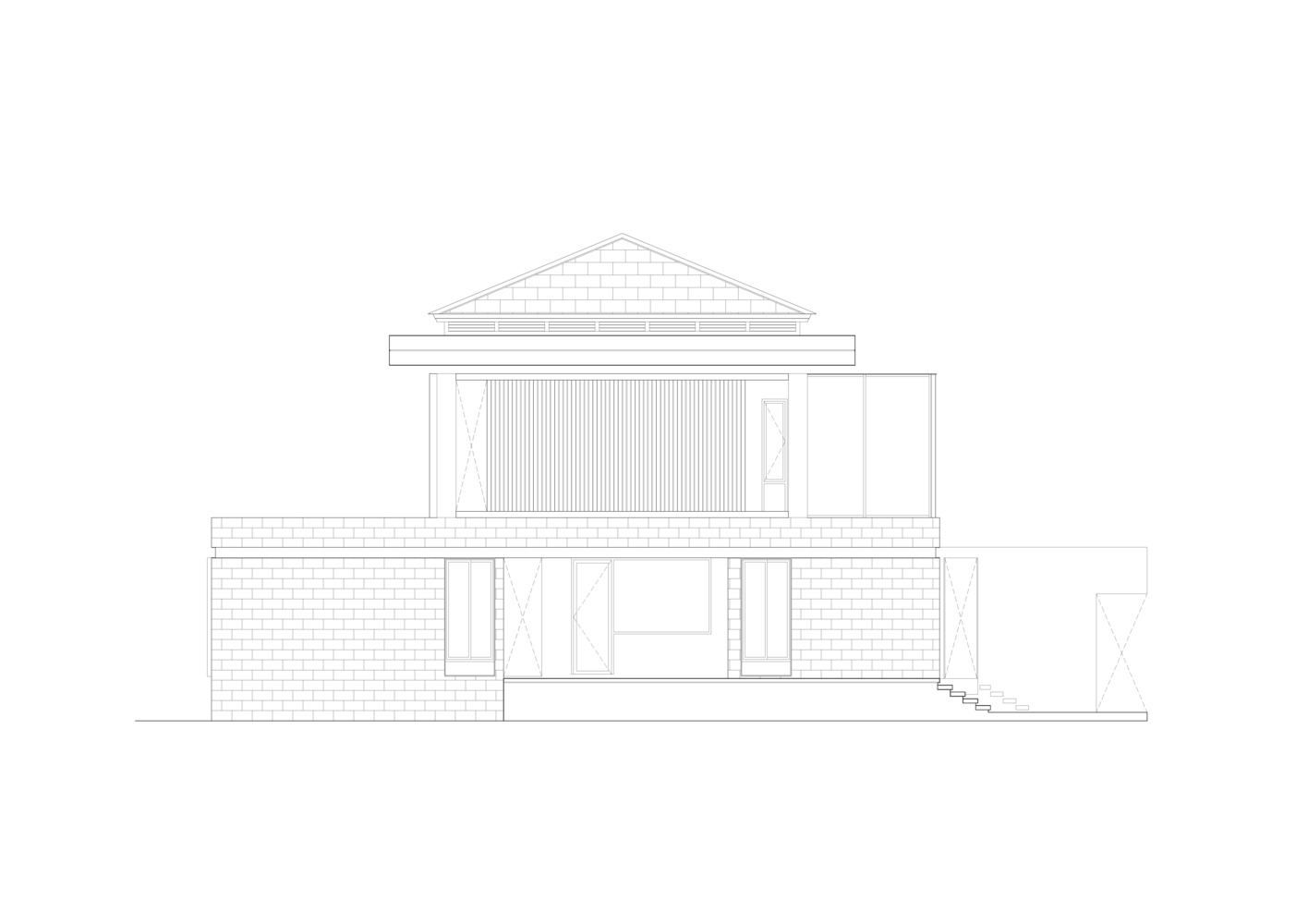 Passive Cooling House Design: Baan Khun Yak House by dminusplusb ...