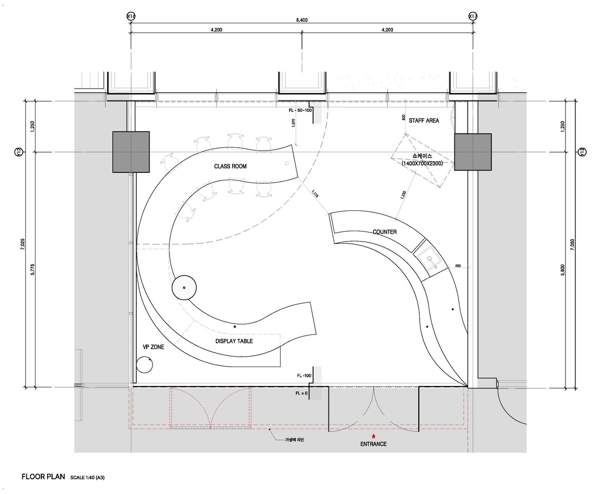 Architectural Retail Design of the Cheongasam Flowers Shop by RVMN ...