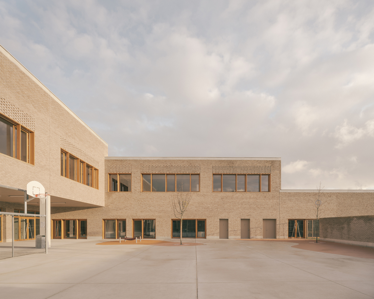 Sustainable School Architecture Design: Groupe Scolaire Claudie ...