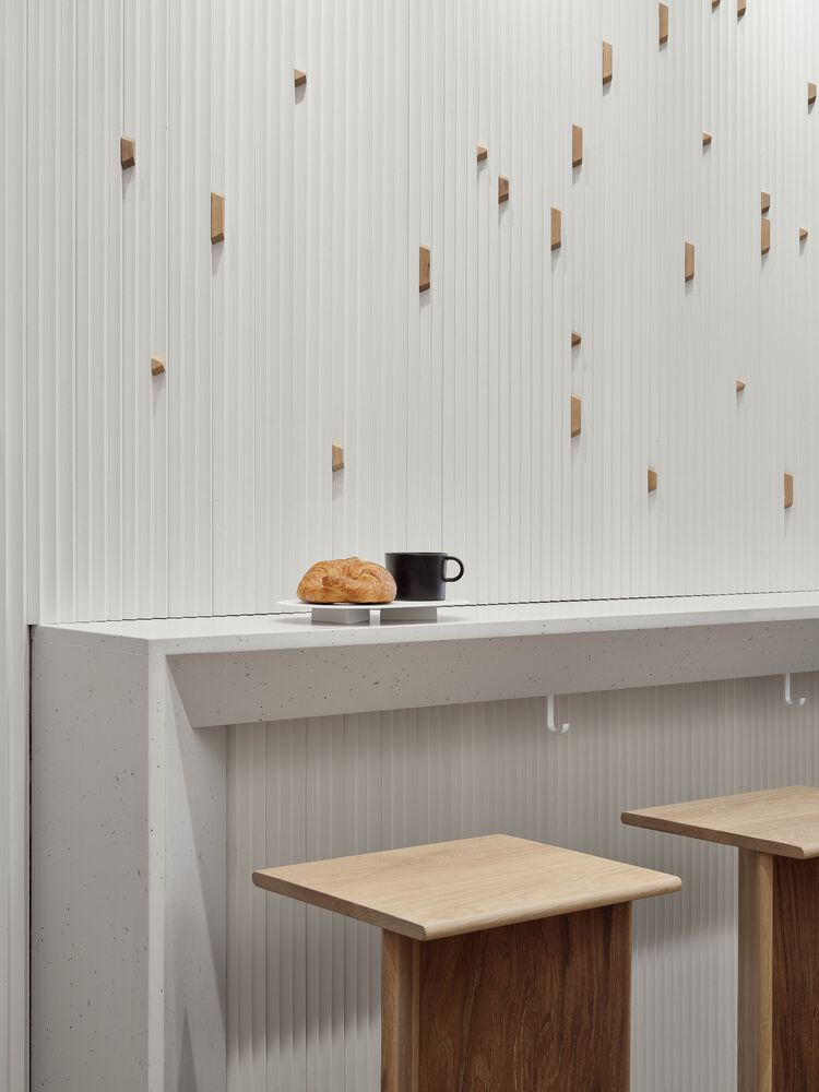 Innovative Coffee Shop Design: Milky’s Fold by Simone Ferkul Projects ...