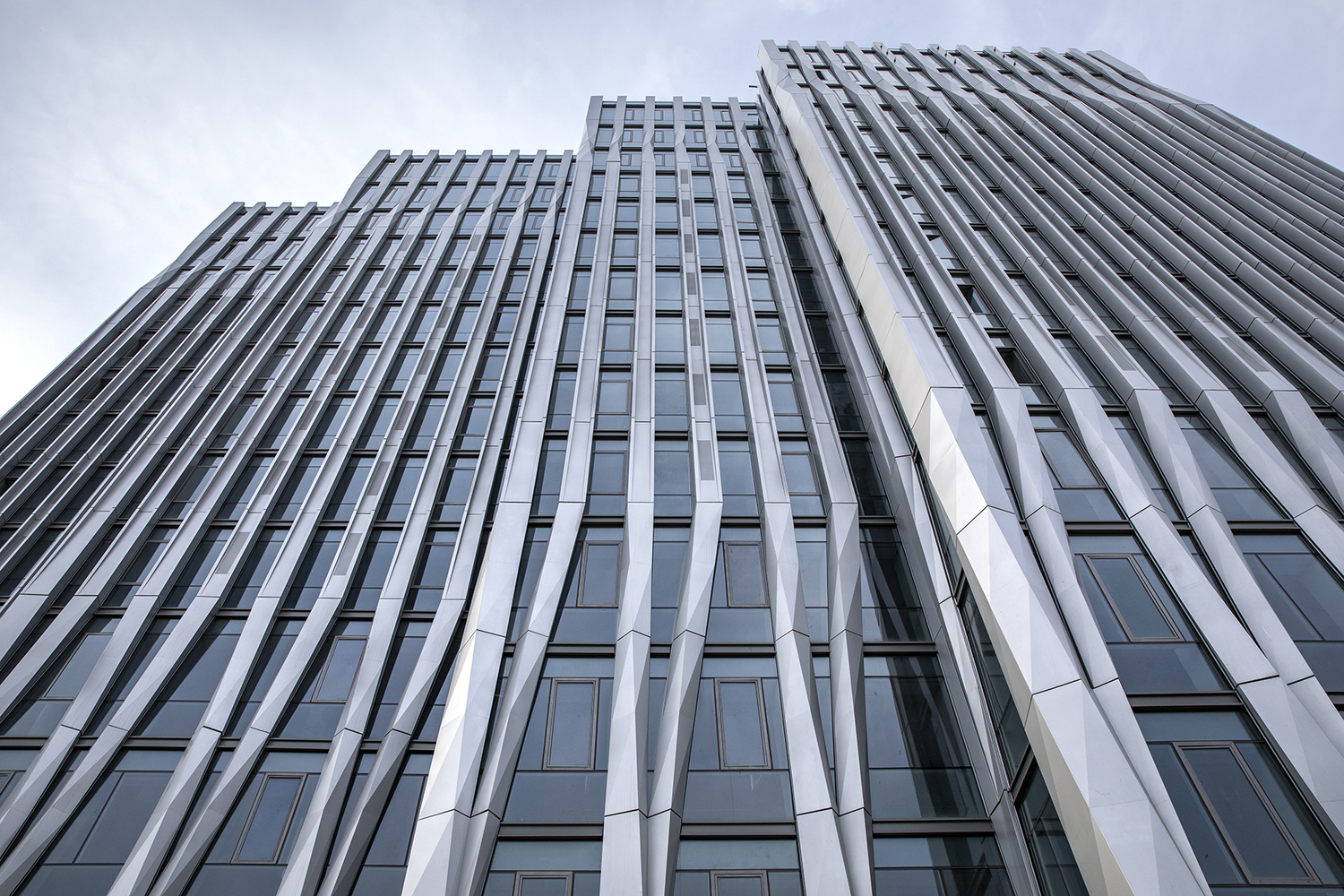 Innovative High-Rise Office Design: Zigzag Tower by Atelier FCJZ ...