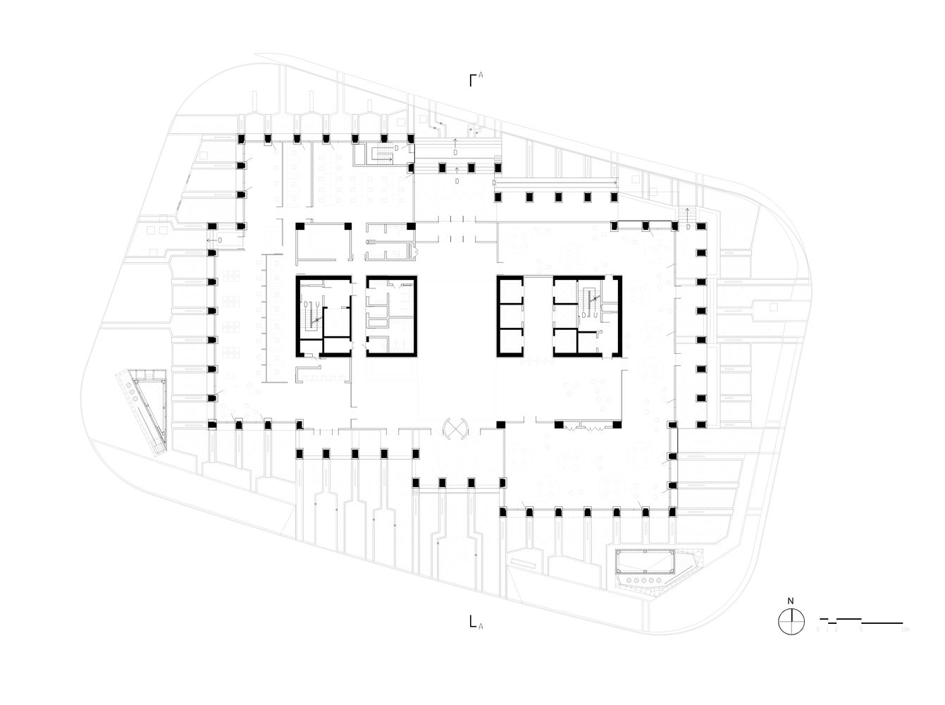 Innovative High-Rise Office Design: Zigzag Tower by Atelier FCJZ ...