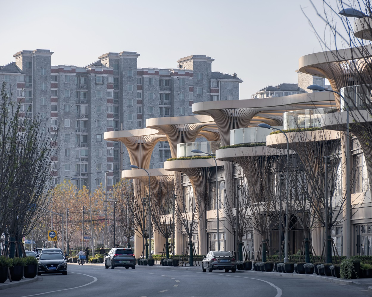 Biophilic Architecture: Solar Trees Marketplace by Koichi Takada ...
