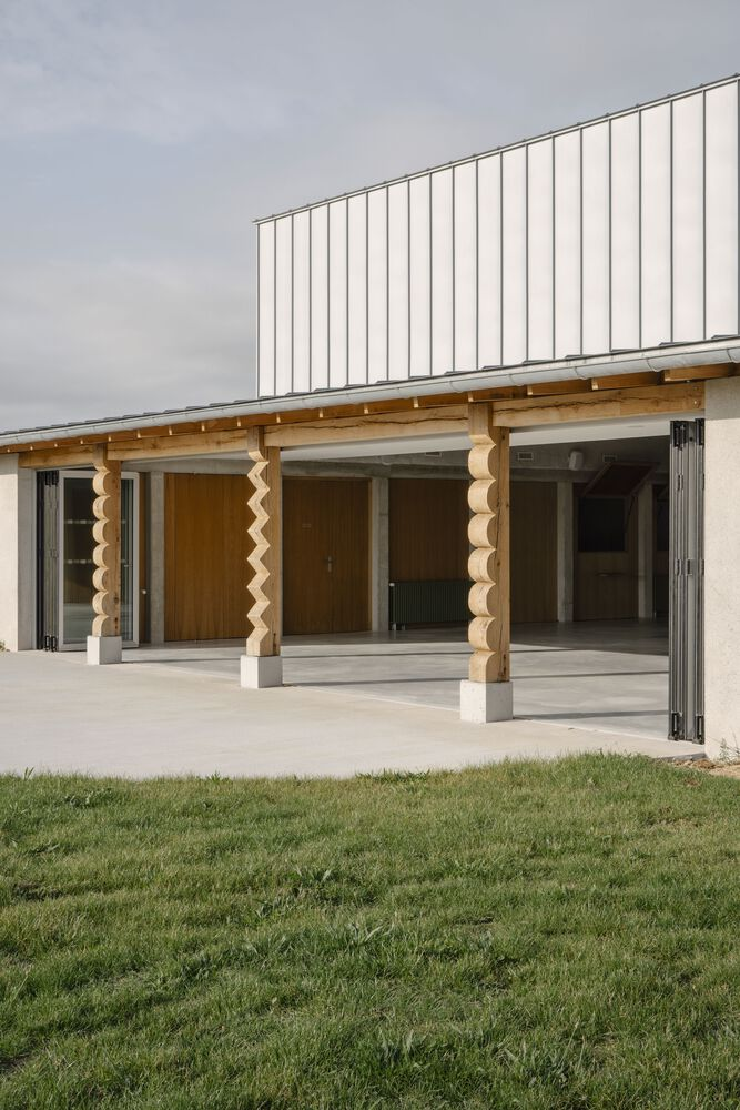 Festival Hall Architecture in La Norville: A Harmonious Blend of ...