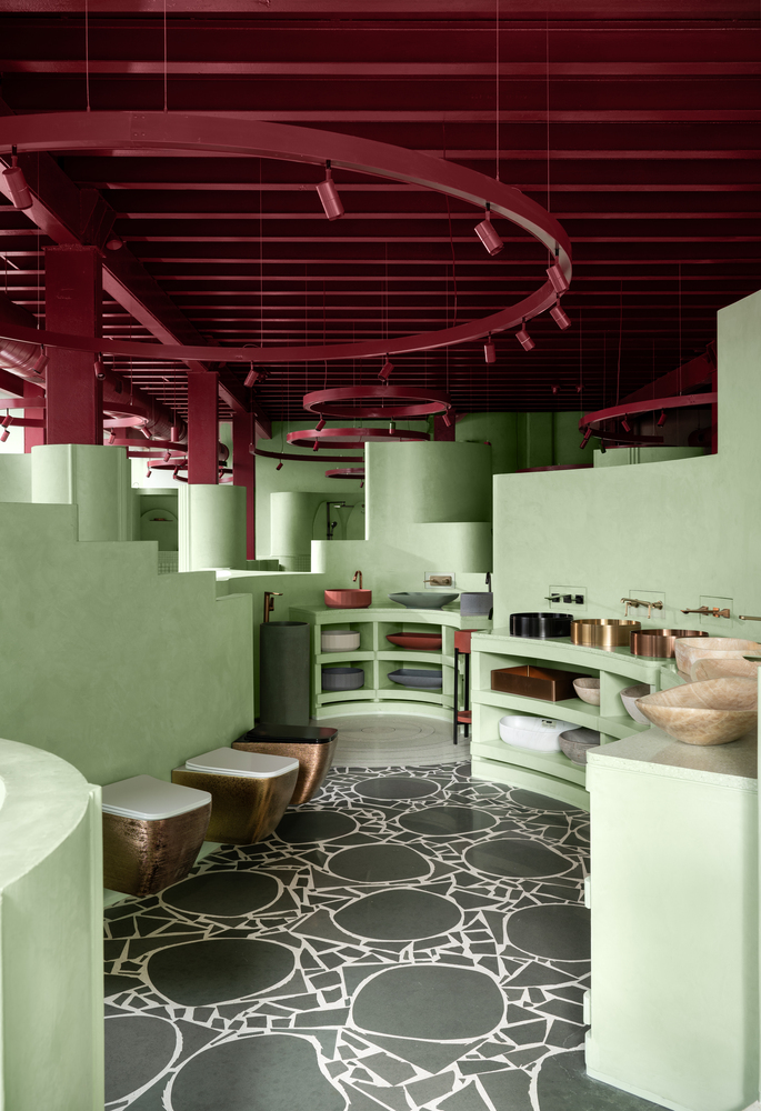 Luxury Bathware Showroom Design: A Masterpiece by MuseLAB in Mumbai ...