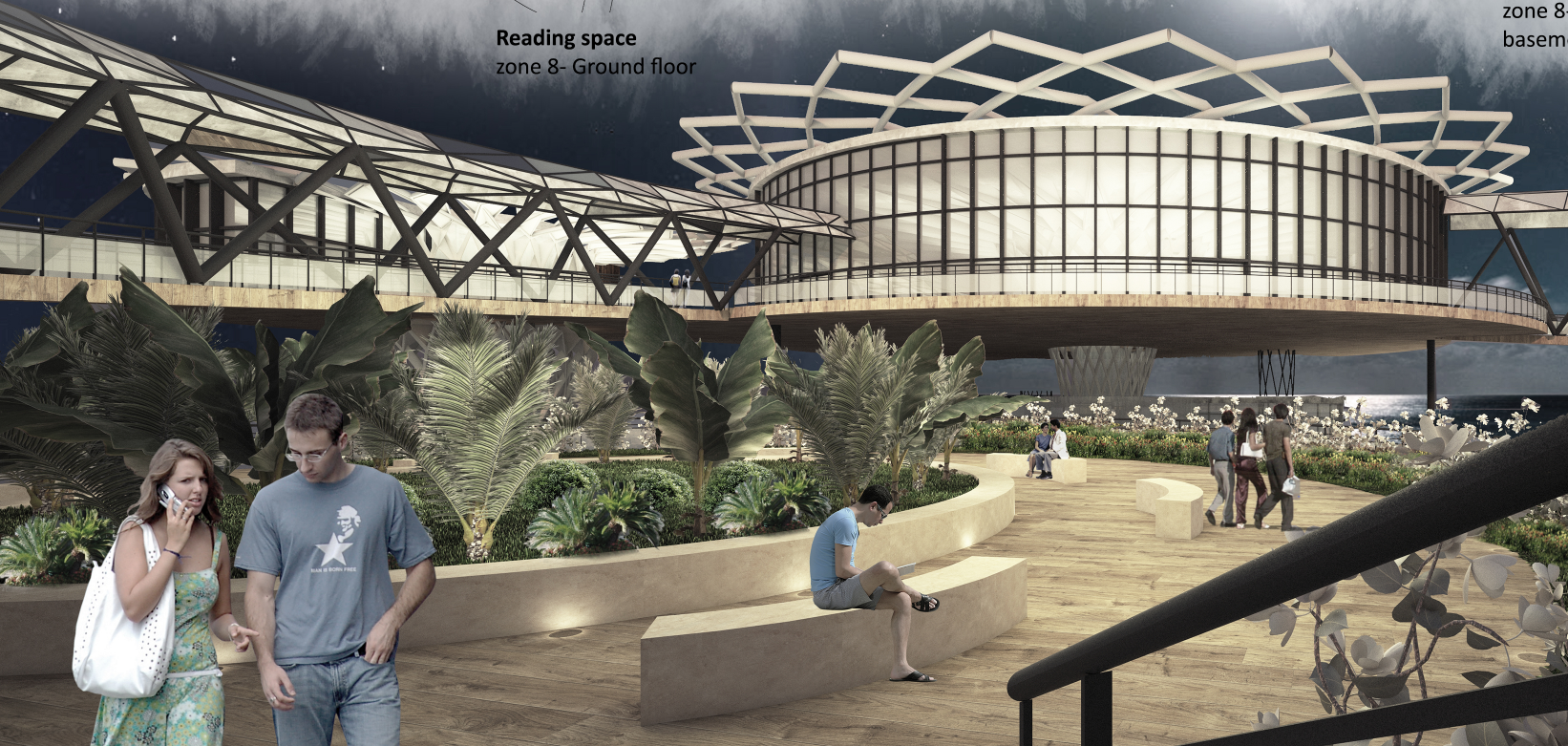 The Hovering Building: A Sustainable Architectural Masterpiece Above ...