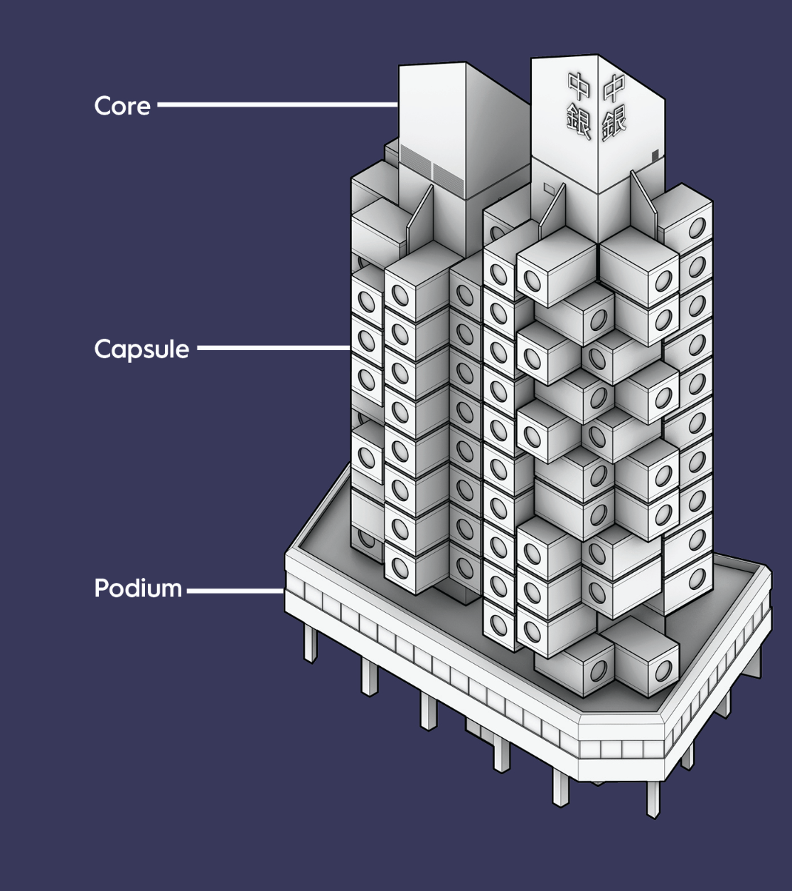 Tokyo Meta Tower: A Vision of Metabolic Architecture | Installations Story