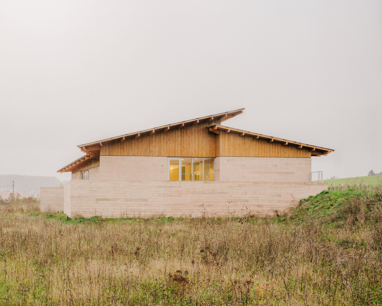 Modern Community Hall Architecture: A Blend of Rural and Urban Identity ...