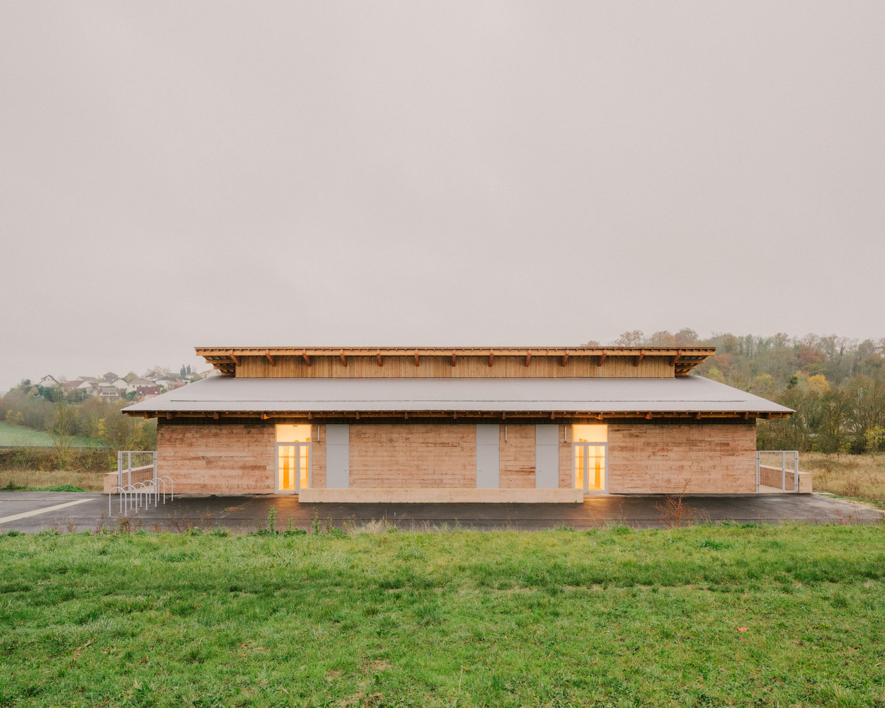 Modern Community Hall Architecture: A Blend of Rural and Urban Identity ...