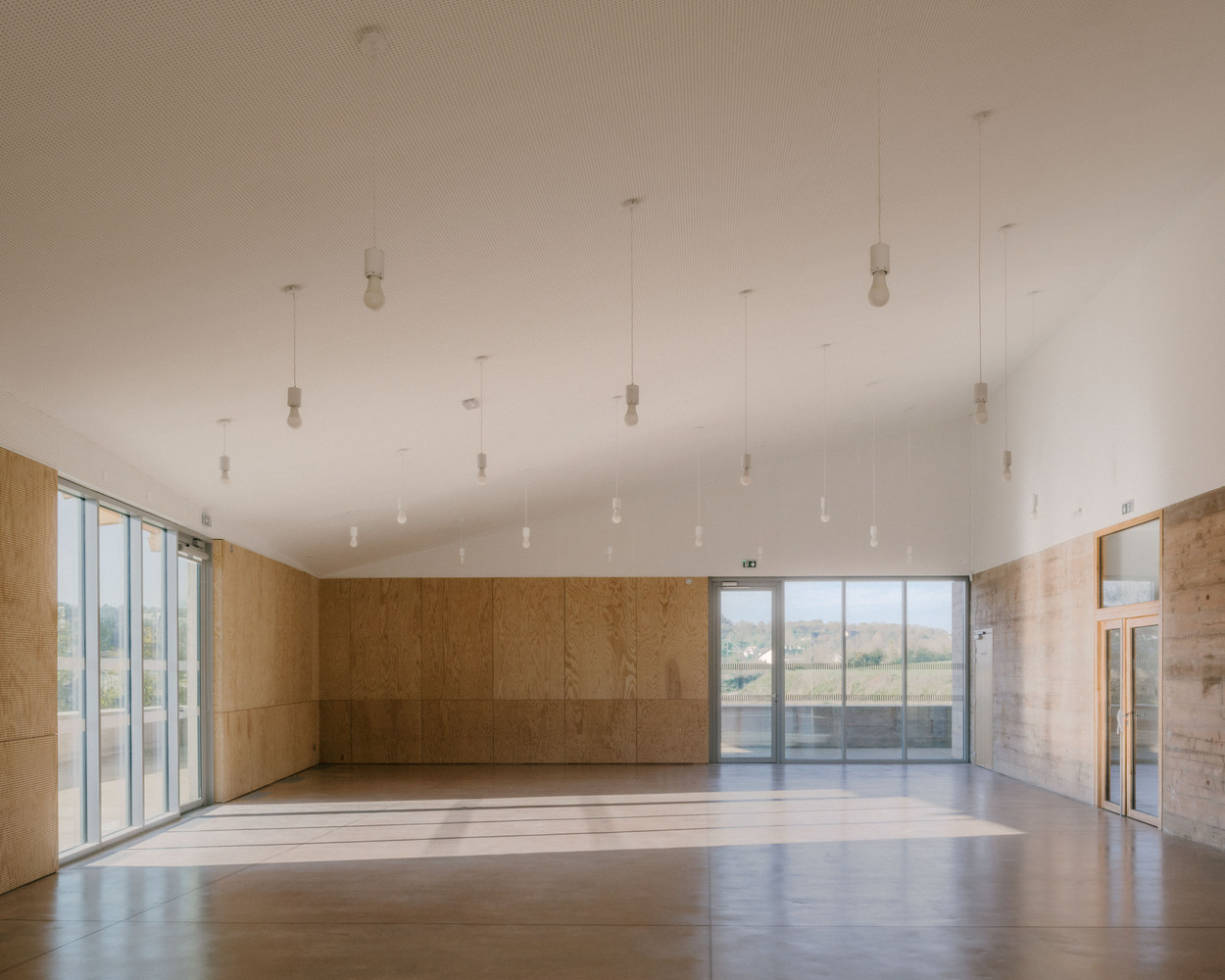 Modern Community Hall Architecture: A Blend of Rural and Urban Identity ...