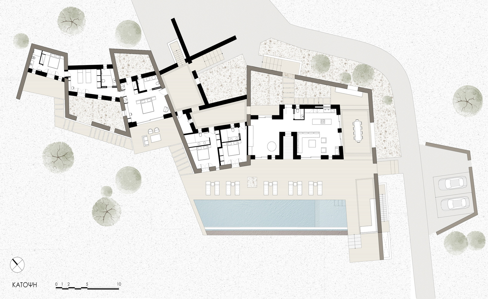 Cycladic Architecture House Design: The Yarn Residence in Paros ...