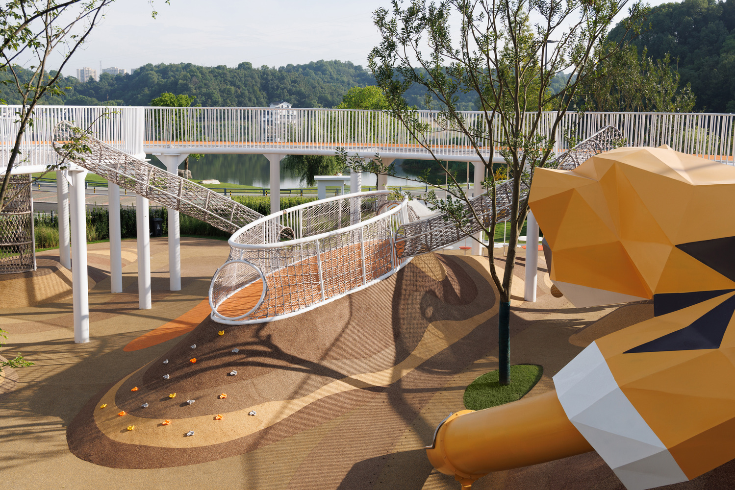 Liuquan Lake Children's Playground Design: A Fusion of Nature and ...
