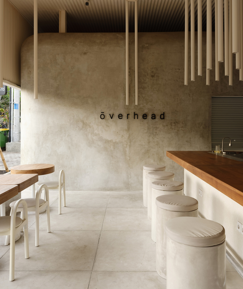 Overhead Restaurant: A Minimalist Restaurant Design in Bali ...