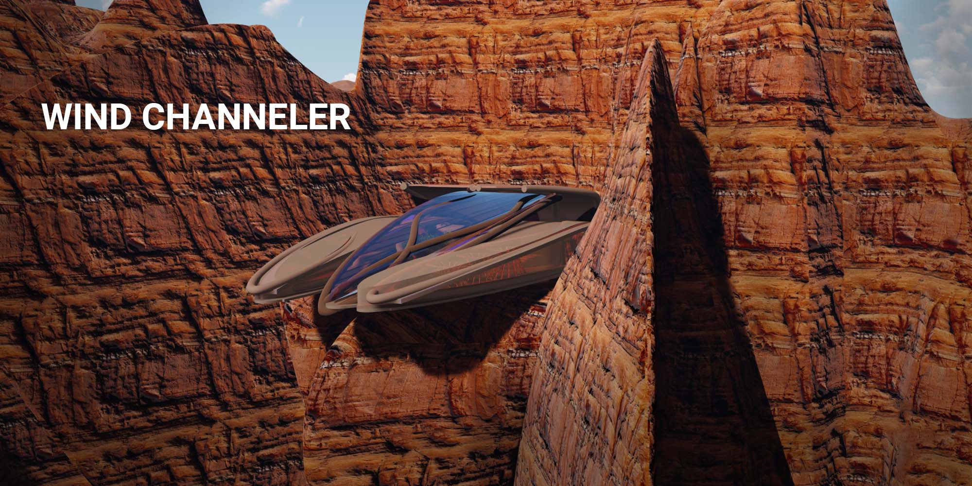 Wind Channeler | Space Architecture Project