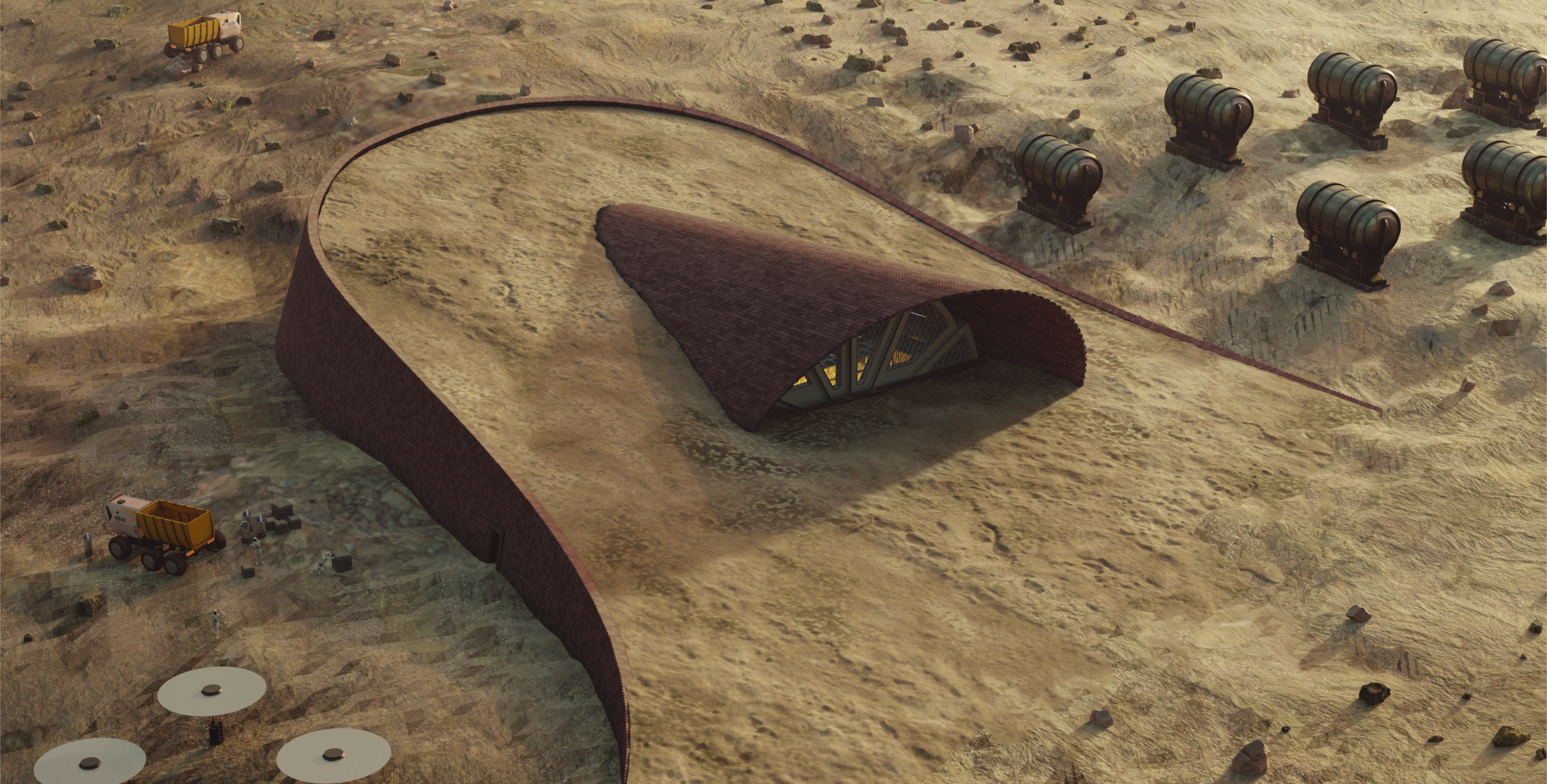 SHELL-TER | Space Architecture Design Process