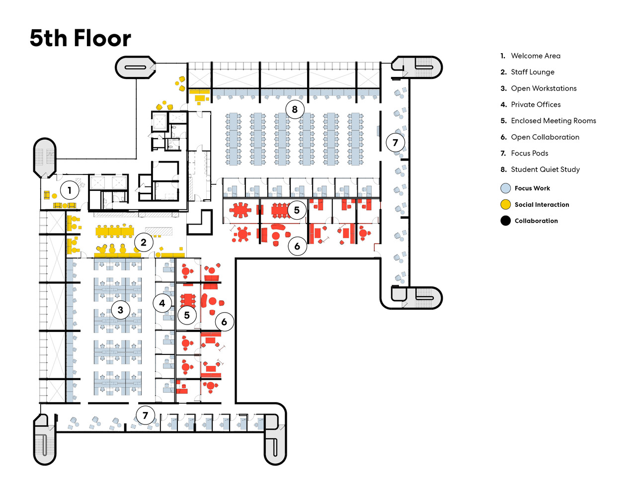 Weldon Library Revitalization: A Modern Academic Hub by Perkins&Will ...