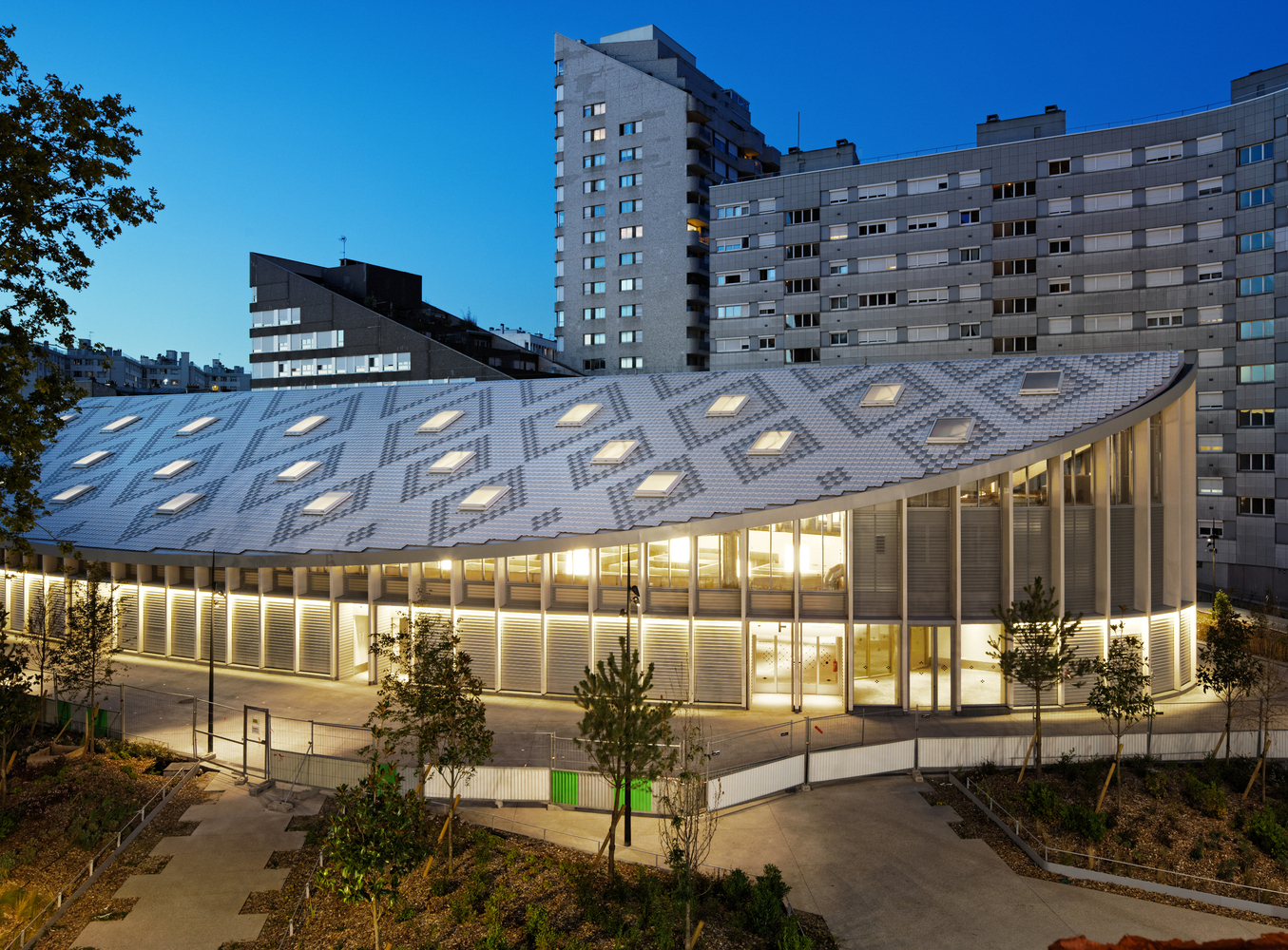 Modern Market Hall Design: Charras Centre by croixmariebourdon ...