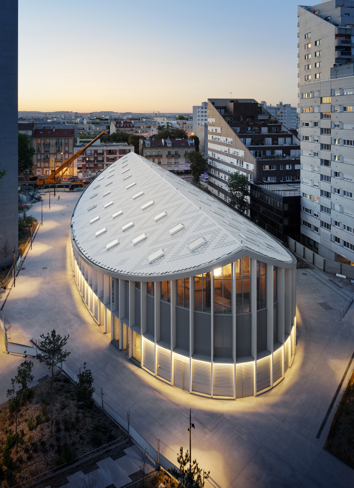 Modern Market Hall Design: Charras Centre by croixmariebourdon ...