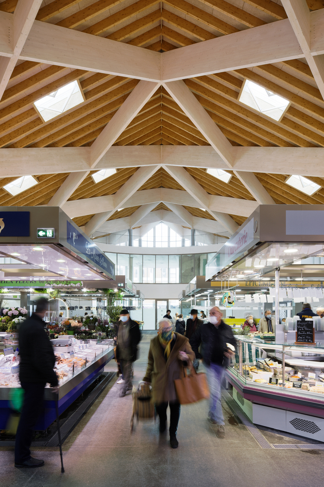 Modern Market Hall Design: Charras Centre by croixmariebourdon ...