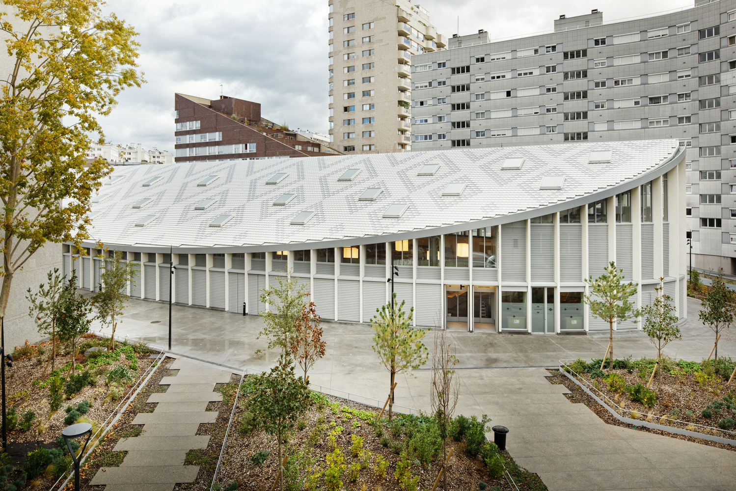 Modern Market Hall Design: Charras Centre by croixmariebourdon ...