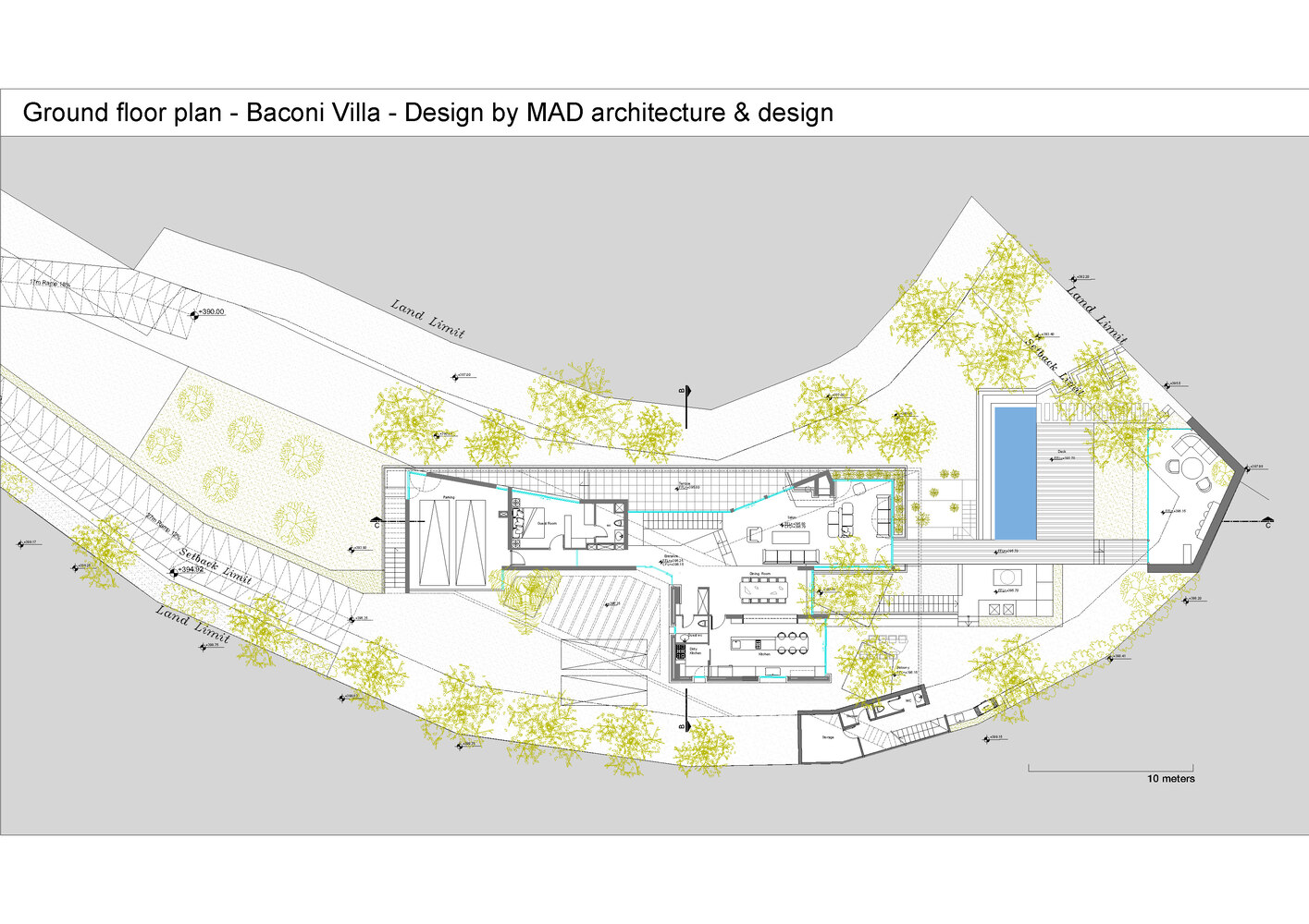 Baconi Villa: A Masterpiece of Modern Villa Architecture by MAD ...