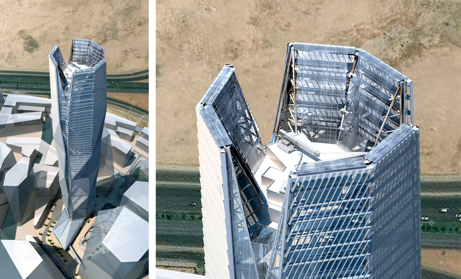 Sustainable Office Tower Design: Public Investment Fund Tower by Omrania | Architecture Story