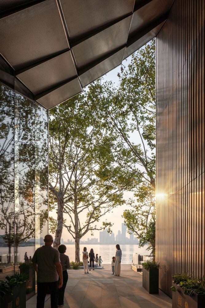 Jinji Lake Pavilion: A Landmark in Modern Pavilion Architecture by BIG ...