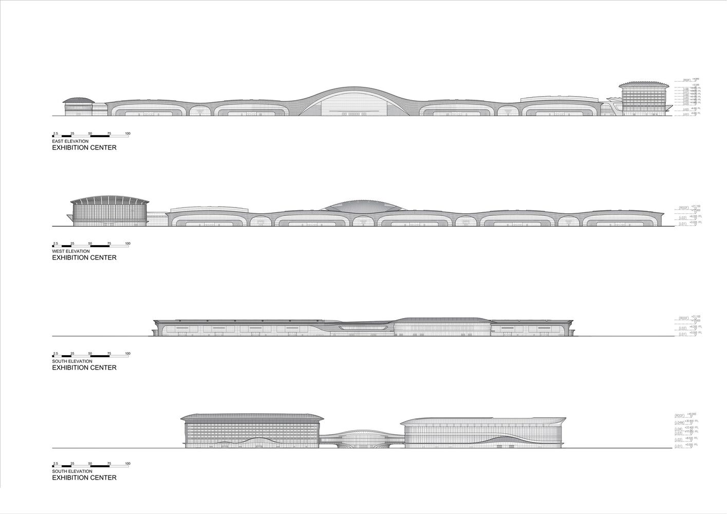 Futuristic Exhibition Center Design: Capital International Exhibition ...