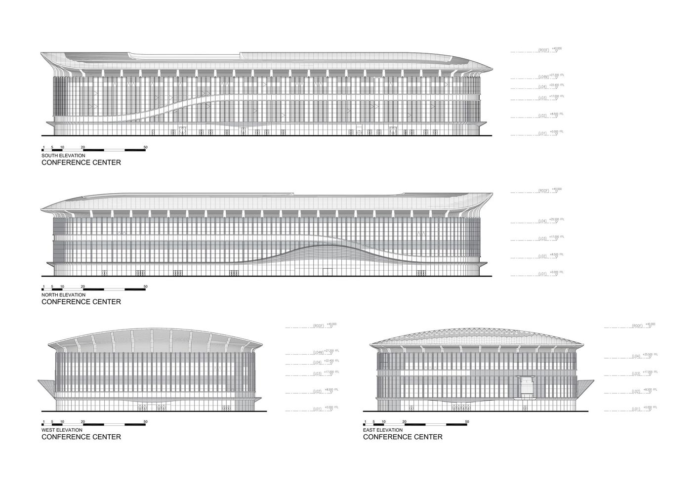 Futuristic Exhibition Center Design: Capital International Exhibition ...