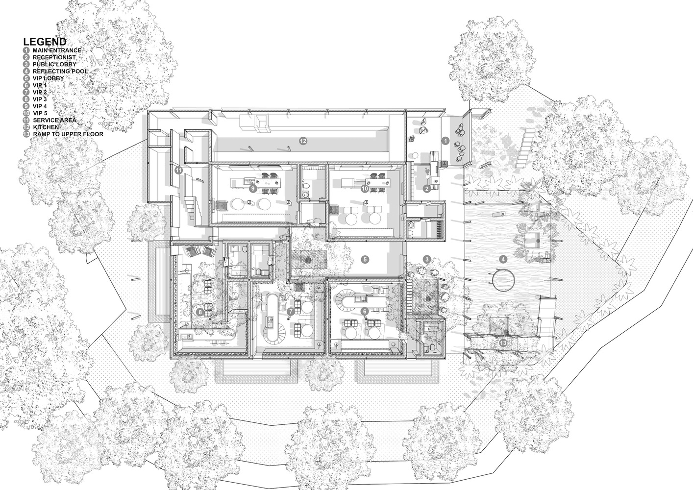 Stalk Tree-Hugger Bar by RAD+ar: A Fusion of Architecture and Nature in ...