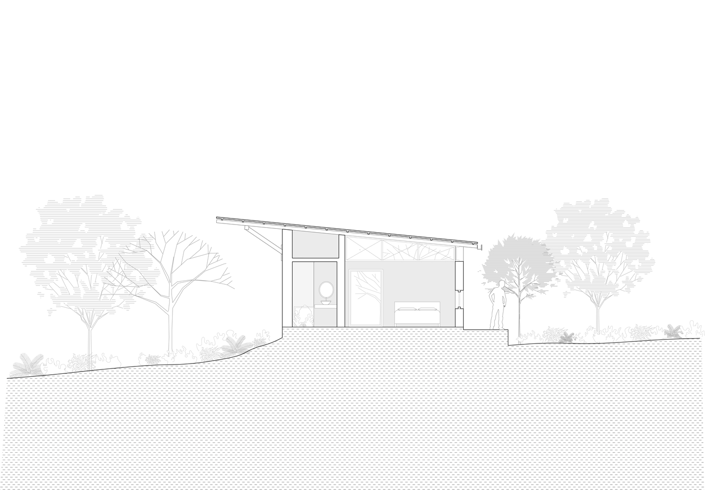 Pavilion House: A Modern Pavilion House Design Blending Nature and ...