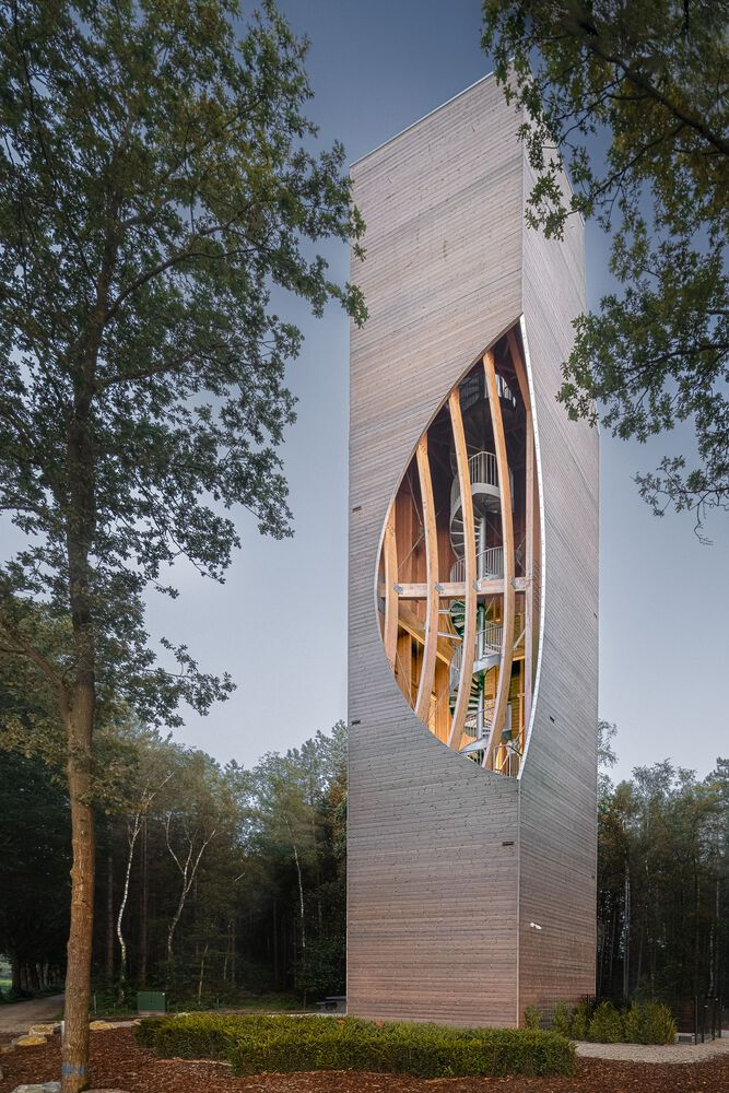 Watchtower Einderheide: A Sustainable Watchtower Design That Blends ...