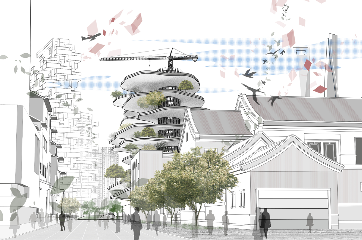 Tree of Memory: A Sustainable Vertical Cemetery Design | Architecture Story