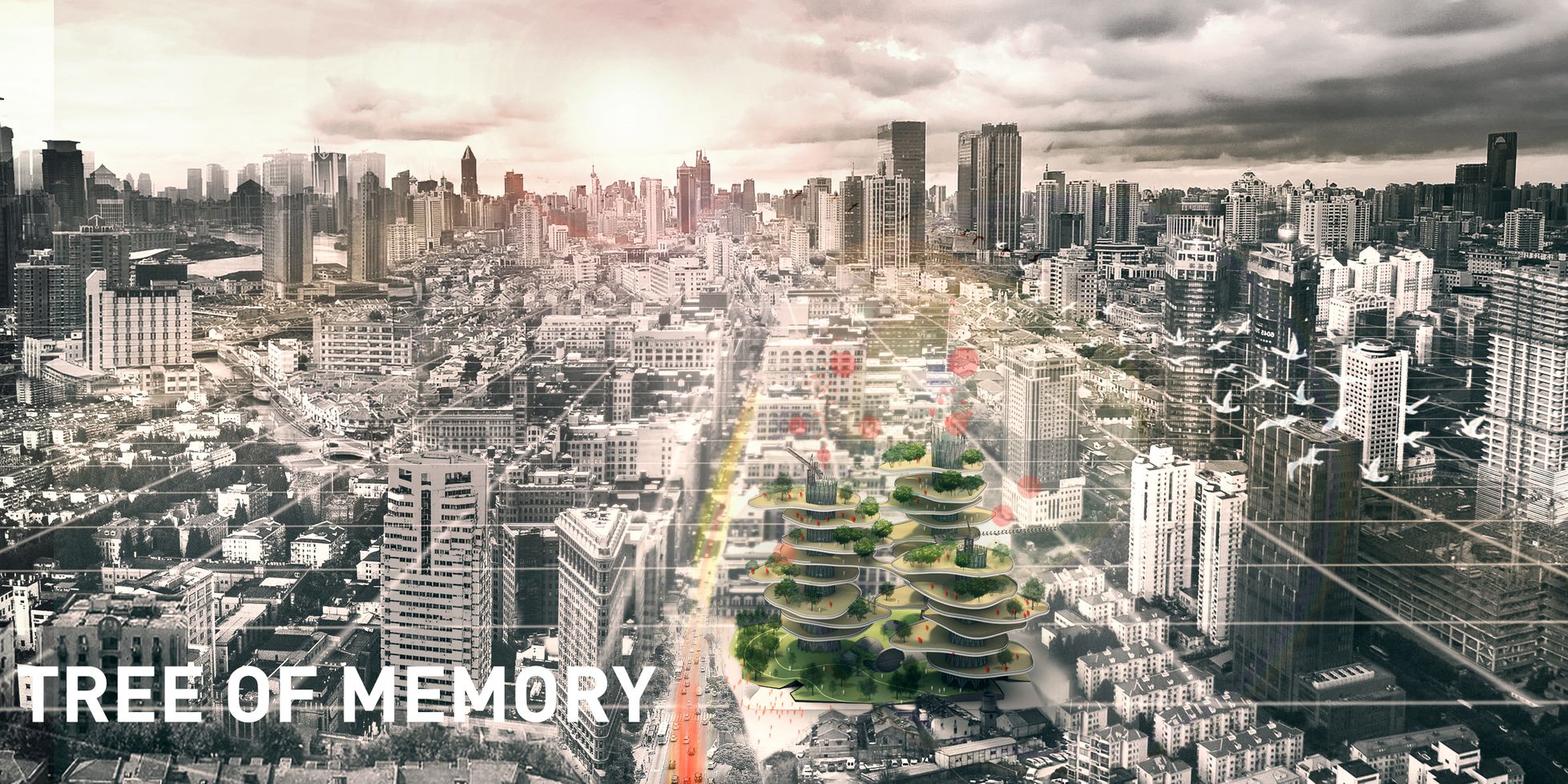 Tree of Memory: A Sustainable Vertical Cemetery Design | Architecture Story