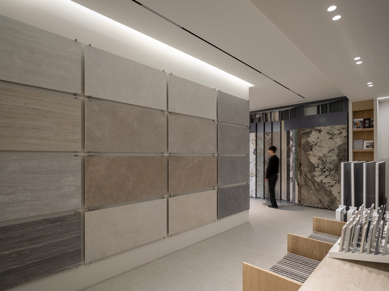 Architectural Voids in Modern Design: The Oztile Showroom by Atelier ...
