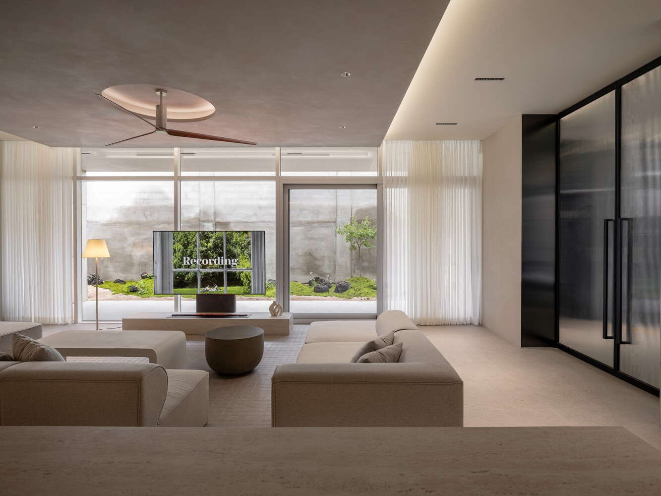 Architectural Voids in Modern Design: The Oztile Showroom by Atelier ...