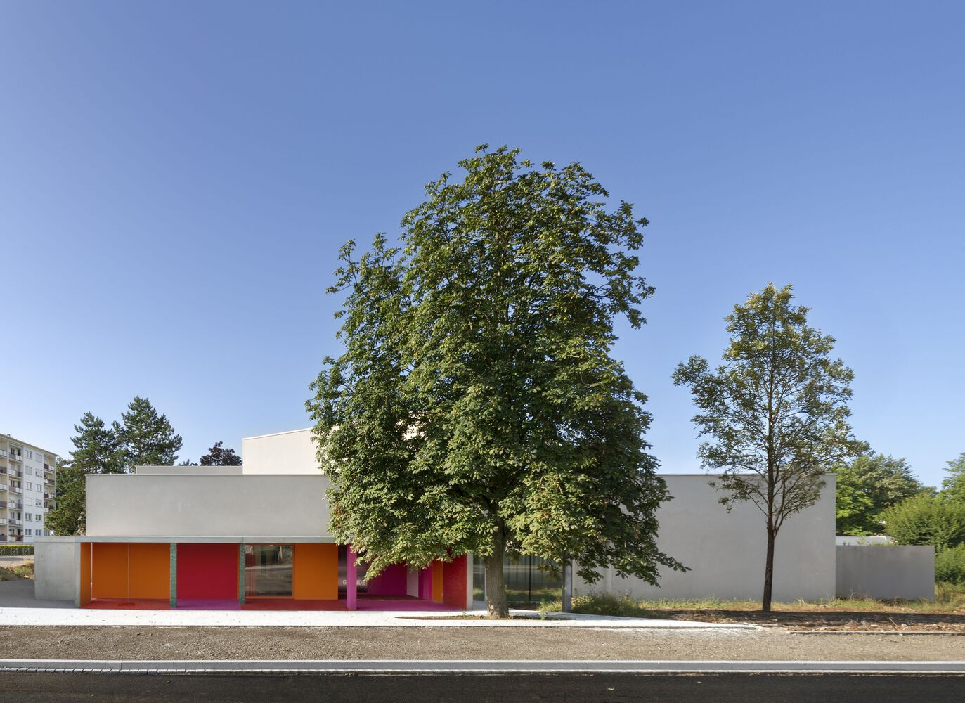 Modern Daycare Architecture in France: A Vibrant Crèche by Dominique ...